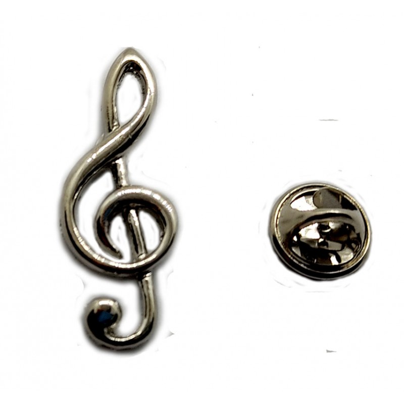 ¿Tocas en Clave de Sol?Mira este precioso pin en forma de clave de sol